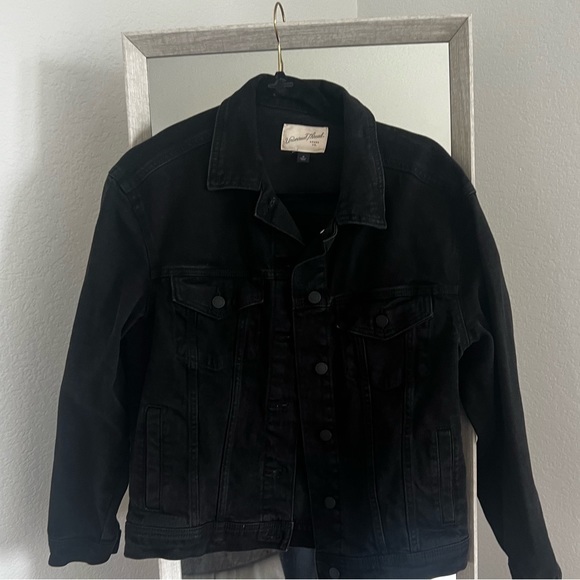 Universal Thread | Jackets & Coats | Universal Thread Black Denim Jean ...